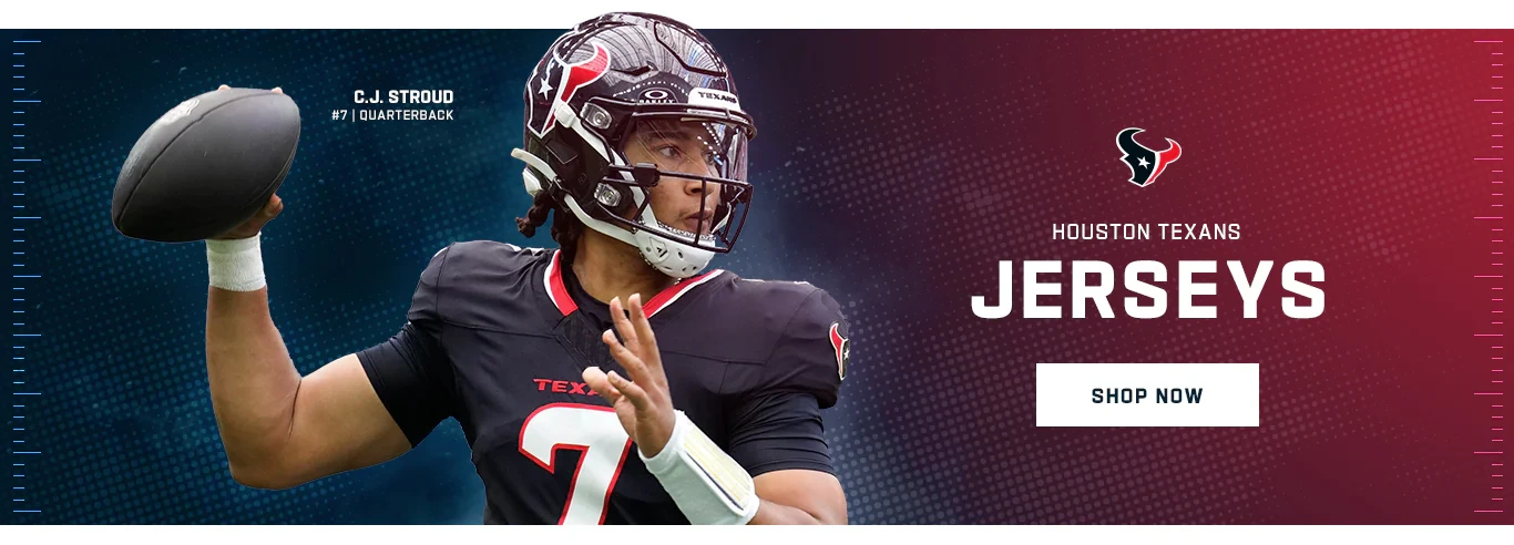 Shop Texans Jerseys, Hoodies, Jackets, T-Shirts | Texans Apparel ...